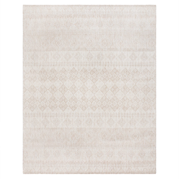 Gertmenian Tapis intérieur / extérieur tissé à plat crème Gertmenian Tropea Darcy - Wayfair Canada